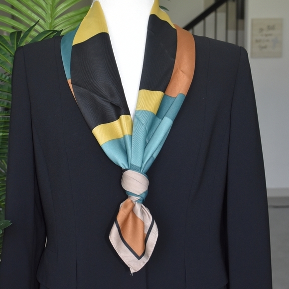 Accessories | Miss Northwell Multicolor Square Scarf | Poshmark